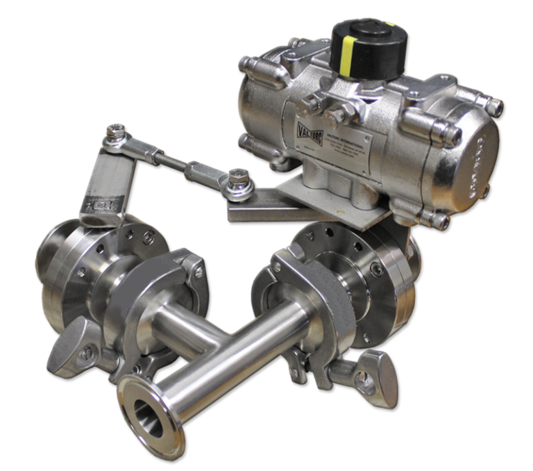 Sanitary 3-Way Stainless Steel Butterfly Valve - Valtorc International