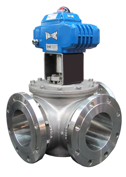 Flanged 3-Way Ball Valve [Series 210] - Valtorc International